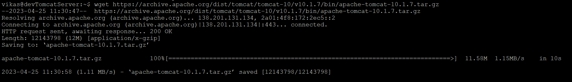 How To Install Tomcat On Ubuntu Step By Step Guide Playdevops
